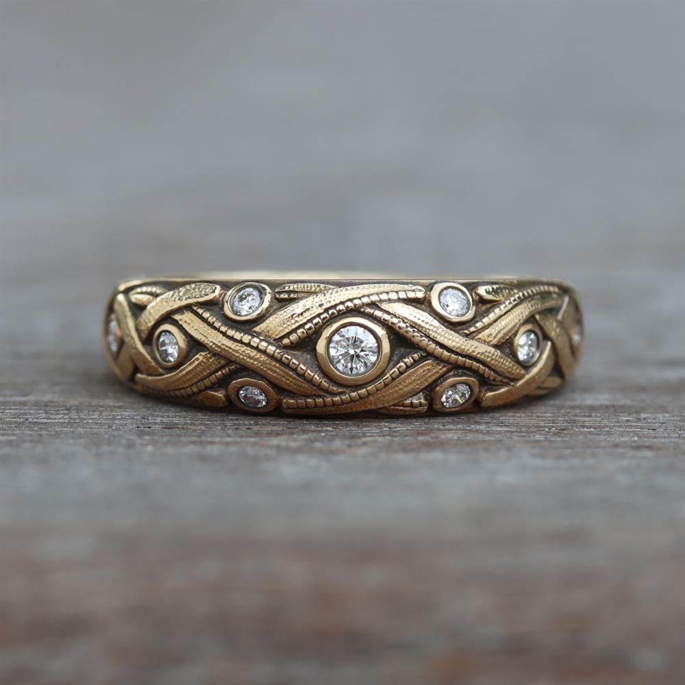 Alex Sepkus Diamond Vine Ring – DP Jewelry Designs