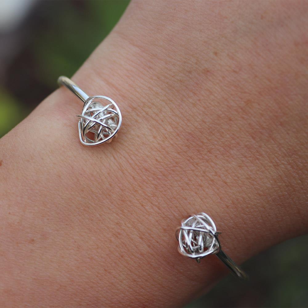Peter James Tangled Web Cuff Bracelet in Sterling Silver – DP Jewelry ...