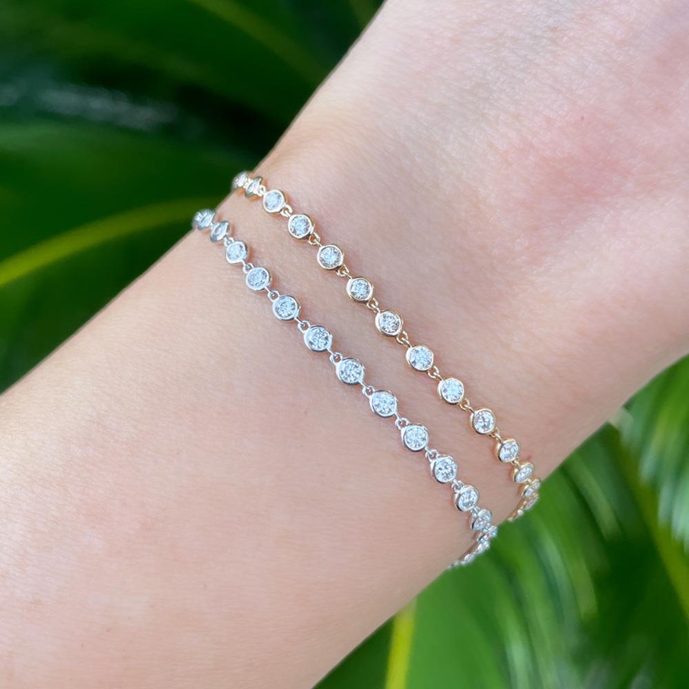 Wrapped in Diamonds Bracelet in 14k Yellow Gold – DP Jewelry Designs