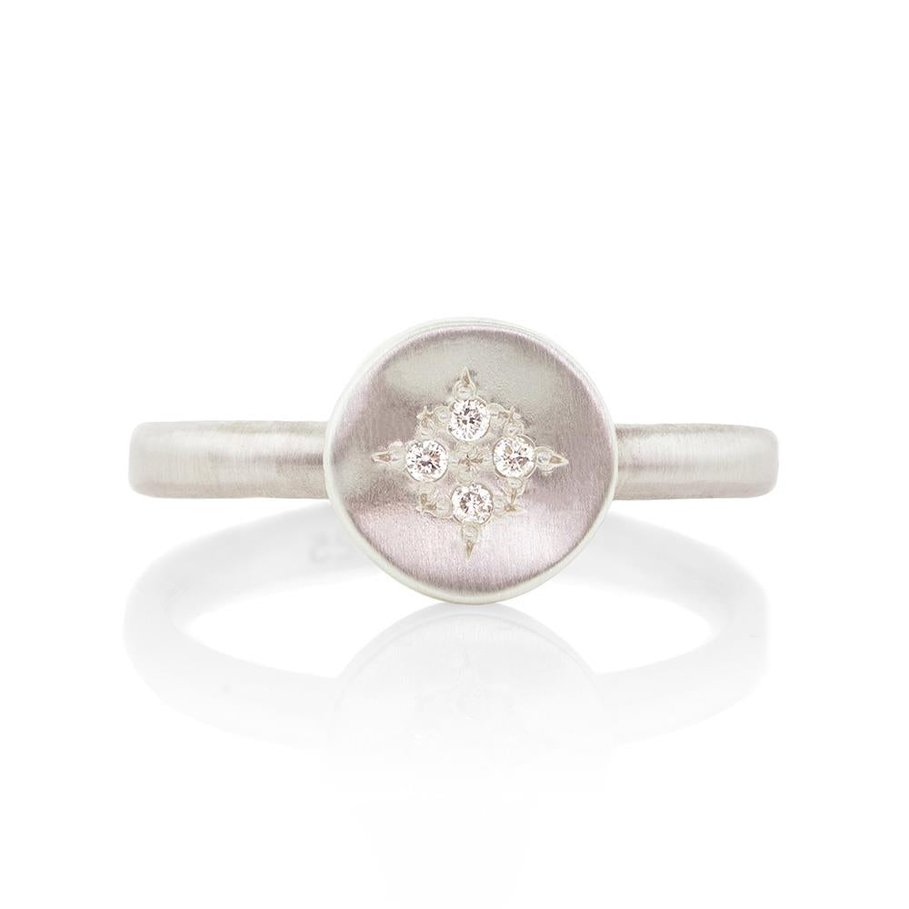 Adel Chefridi Four Star Wave Charm Diamond Ring – DP Jewelry Designs