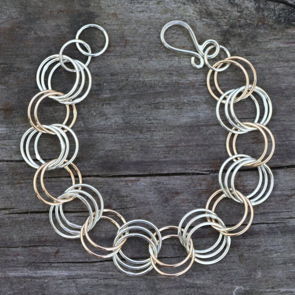 Medium Double and Triple Link Bracelet 237 – DP Jewelry Designs