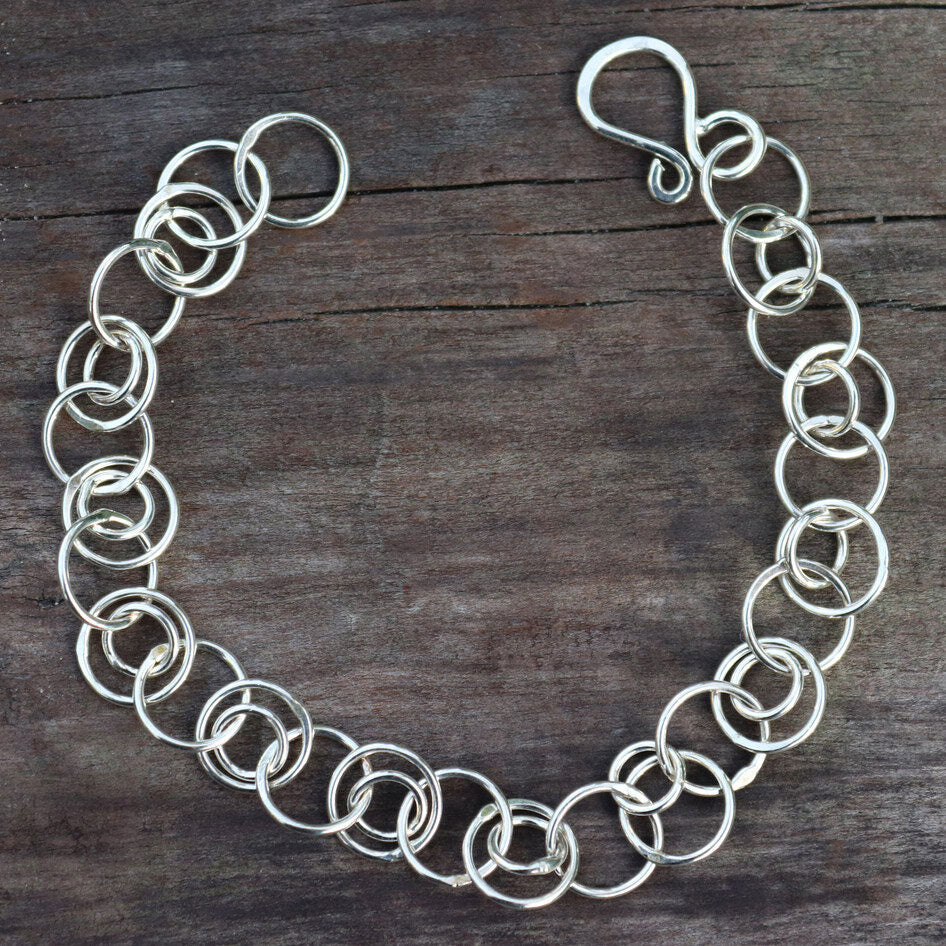 Double Orbiting Link Bracelet 265 – DP Jewelry Designs