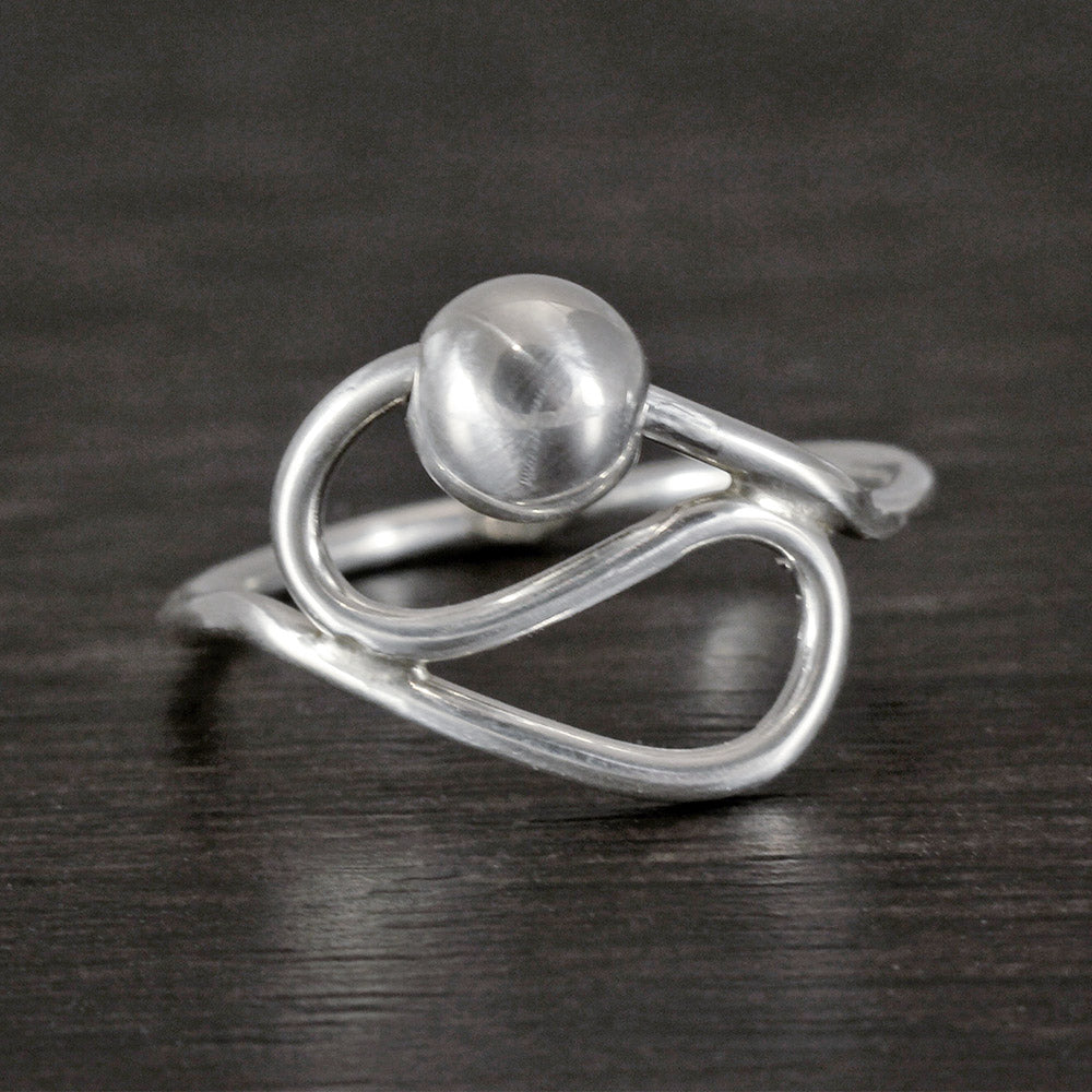 Curvy Bead Ring R102 – DP Jewelry Designs